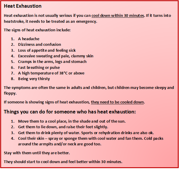Heat Health Advice for Health and Care Professionals - Health ...